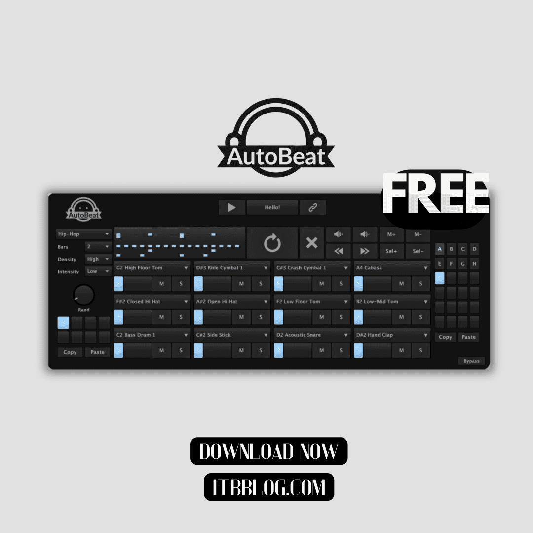 Free Drum Sequencer - Autobeat by Axart Software - In The Box Blog