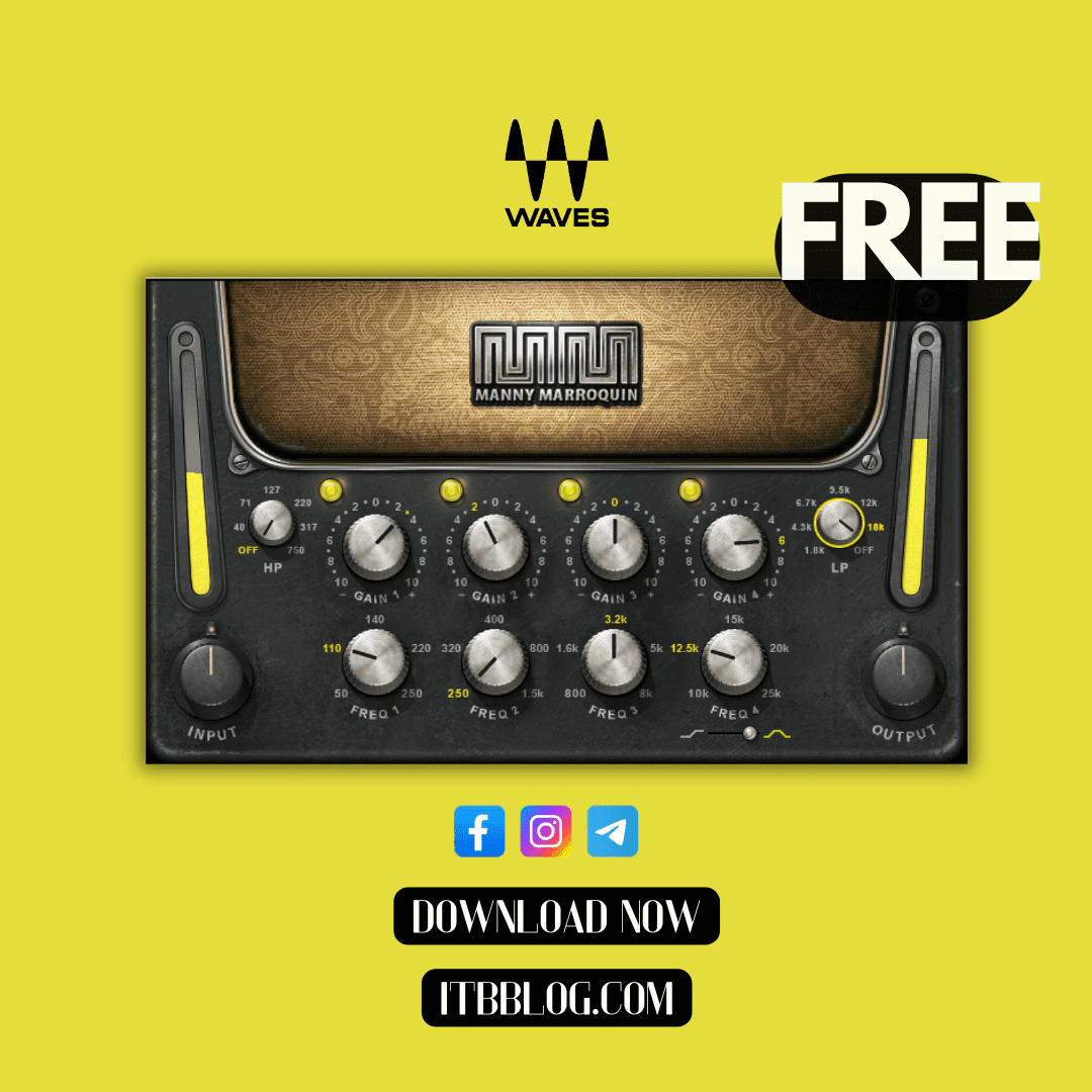 FREE Waves Plugins for 48 Hrs!!! MANNY MARROQUIN EQ - In The Box Blog