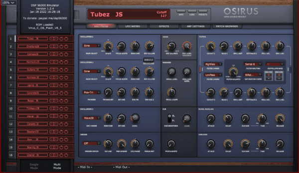 Access Virus Synth DSP56300 Emulator & ROM’s - ITB