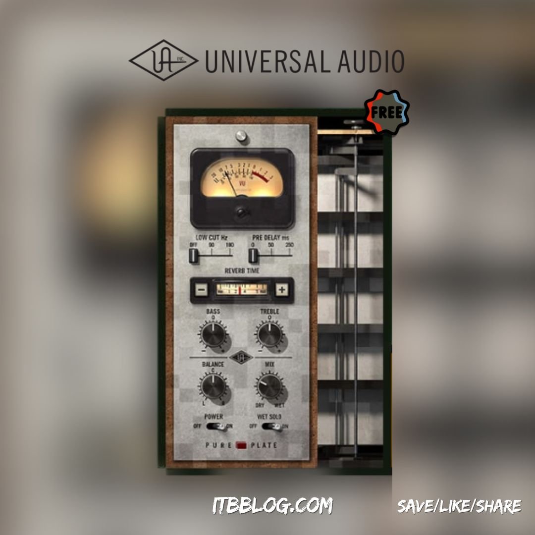 FREE Pure Plate Reverb Plug-in! - In The Box Blog